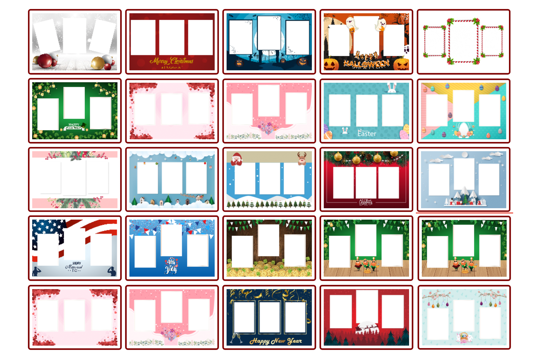 Photo Booth Templates Photoshop